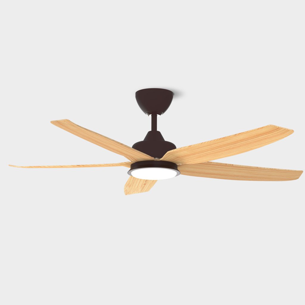 Luften 56” — DC Motor Ceiling Fan with LED Light - Riegen Malaysia